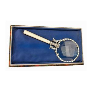 Chinese Ivory and Silver Magnifying Glass - Ivory - Oriental