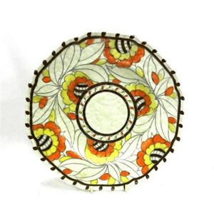 Charlotte Rhead Crown Ducal Floral Plate - Rhead, Charlotte - Ceramics