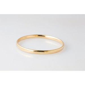 Simple 9ct Gold Bangle - Bracelets/Bangles - Jewellery