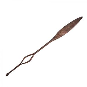 New Zealand Maori artefacts hoe (paddle) - price guide and values
