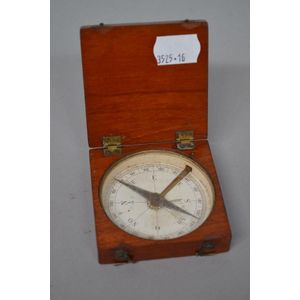 19th Century Pocket Compass - Antique Square Design - Nautical ...