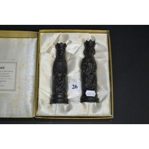 Wedgwood Chess Set King and Queen (1968) - Wedgwood - Ceramics