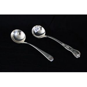 Sterling Silver Sauce Ladles, Old & Kings Patterns - Flatware/Cutlery ...