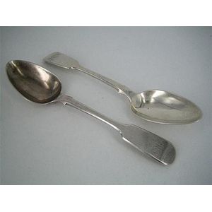 Victorian Silver Monogrammed Spoons, London 1853 - Flatware/Cutlery and ...