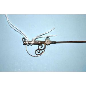 Sword Hat Pin in Sterling Silver - Hairpins & Slides - Costume ...