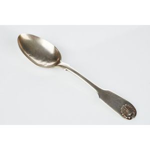 Australian Colonial Silver Spoon with Shell Pattern - Flatware/Cutlery ...