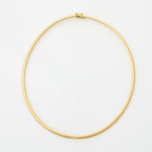 Vintage Omega Gold Collier with Safety Clasps - Necklace/Chain - Jewellery