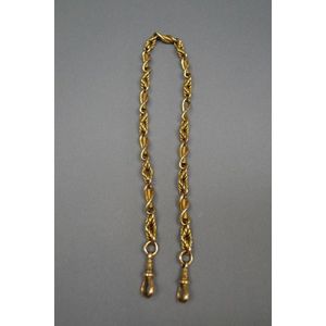 50gms 9ct Gold Fancy Fob Chain with Unique Links - Necklace/Chain ...