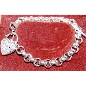 Silver Link Bracelet - Belcher Style - Bracelets/Bangles - Jewellery