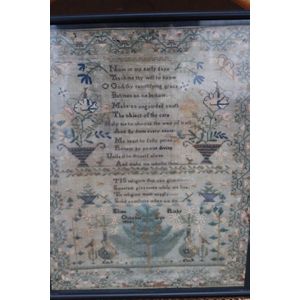 Antique and vintage samplers - price guide and values