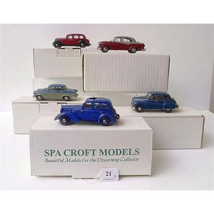 British Spa Croft 1/43 diecast model vehicles - price guide and values