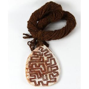 Kimberley Region Pearl Shell Pendant with Interlocking Design ...