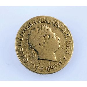 1820 GeoIII Gold Sovereign - Coins - Numismatics, Stamps & Scrip