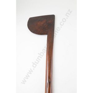 New Zealand Maori artefacts tewhatewha (club) - price guide and values