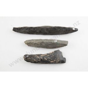 Stone Tools: Whao and Toki Adze - New Zealand Maori - Tribal