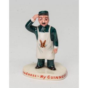 "My Goodness-My Guinness" Figurine - Carlton Ware - Ceramics