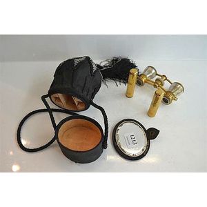 French Art Deco Opera Glasses Set with Accessories - Optical - Eye ...
