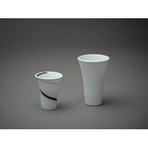 Small White Agate Pots by John Parker - New Zealand Potters & Themes ...