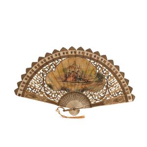 Vintage hand-held French and English lady's fans - price guide and values