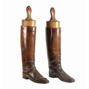 Vintage Riding Boots with Timber Boot Lasts - Footwear - Costume ...