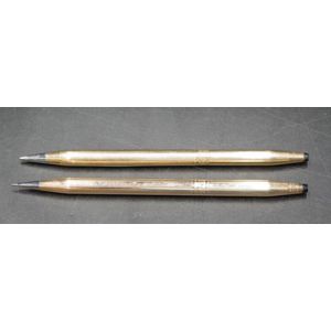 Vintage 14K Gold Cross Biro & Pencil Set - Writing - Pencils ...