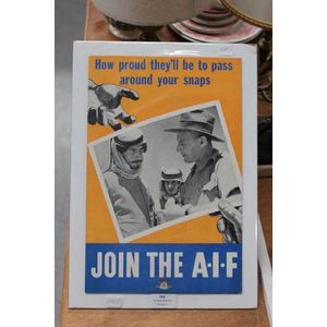 Vintage Australian tourism posters - price guide and values