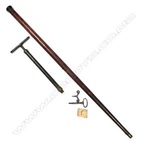 Novelty walking sticks - firearms, sword, flask etc. - price guide and ...