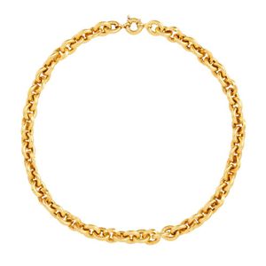 18ct Gold Belcher Link Necklace, 38.2g - Necklace/Chain - Jewellery