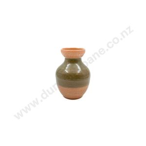 Green Glazed Arthur Rhodes Crown Lynn Vase - Crown Lynn - Ceramics