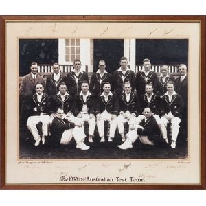 Cricket Memorabilia Framed Display Set - Sporting - Cricket - Memorabilia