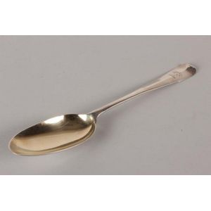Antique sterling silver rat tail spoons - price guide and values