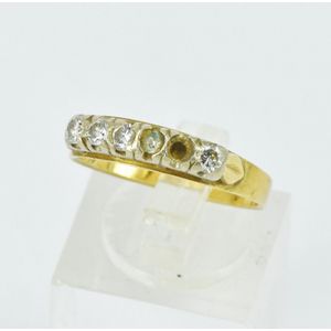 18ct Gold 6-Stone Diamond Ring, 3.8g Weight - Rings - Jewellery