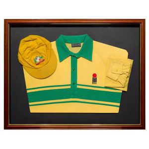 Alan Border's WSC Cap and Shirt with Letter of Ownership - Sporting ...