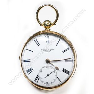 William Bent 18ct Gold Pocket Watch, London, 1876 - Watches - Pocket ...