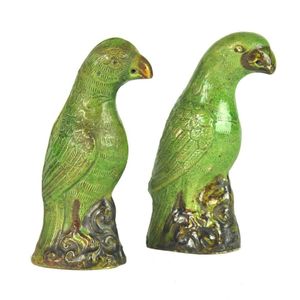 Chinese ceramics, parrots - price guide and values