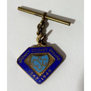 SCG 1947-48 Membership Fob: Bradman's Last Test Season - Sporting ...