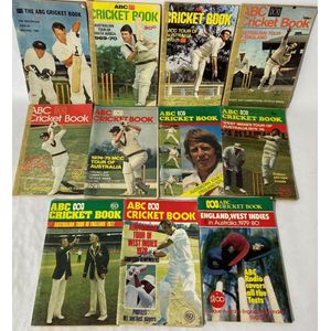 ABC Cricket Books (1968-1979) - 11 copies, wear & reinforced - Sporting ...