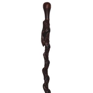 Vintage carved wooden Maori tokotoko (walking sticks) - price guide and ...