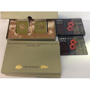 World War I Coin Sets and Anzac Anniversary Sets - Coins - Numismatics ...