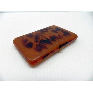 Vintage Tortoise Shell Cigarette Case - Smoking Accessories - Cigar ...