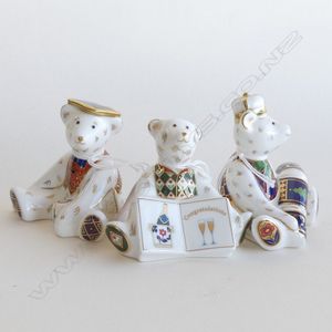 Royal Crown Derby Mini Bear Collection - Royal Crown Derby - Ceramics