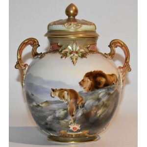 Harry Davis (England), Royal Worcester artist - price guide and values