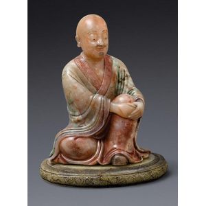 Oriental deities, Lohan in bronze and other materials - price guide and ...