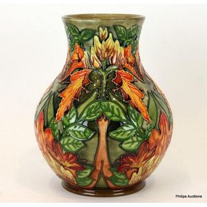British Moorcroft Pottery designer Emma Bossons - price guide and values