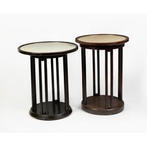 Josef Hoffmann Style Side Tables, European, 1940s, John Henry ...