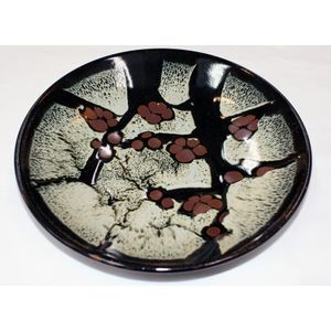 Mashiko Pottery Plate with Nuka Glaze, 30 cm Diameter - Ceramics ...