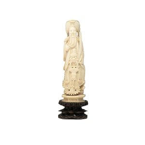 Carved Chinese ivory human figures - price guide and values