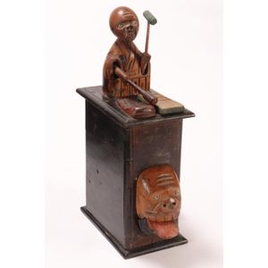 Meiji Period Kobe Automaton Toy: Musical Musician with Articulated ...