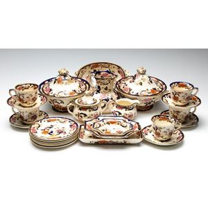 Mason's Ironstone Mandalay Imari Dinner Set - Masons - Ceramics