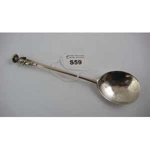 Antique sterling silver apostle spoons - price guide and values